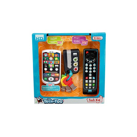 INFINI FUN Mon Kit High Tech (Clés/Télécommande/Téléphone)