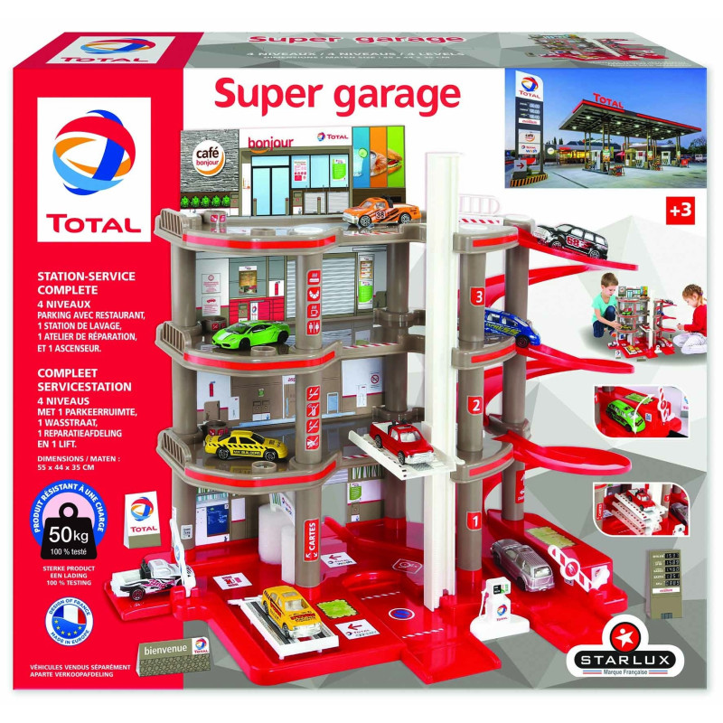 Super Garage Total - Starlux - Station Service - 4 niveaux